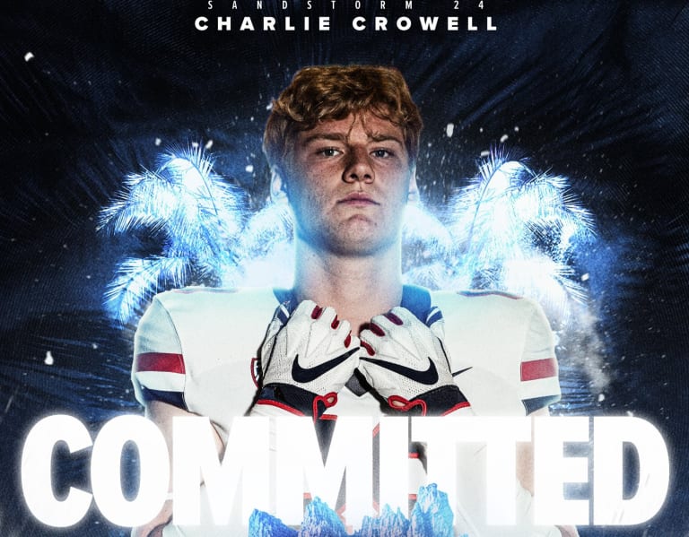 Arizona three-star tight end commit Charlie Crowell talks his decision ... Arizona three-star tight end commit Charlie Crowell talks his decision ...