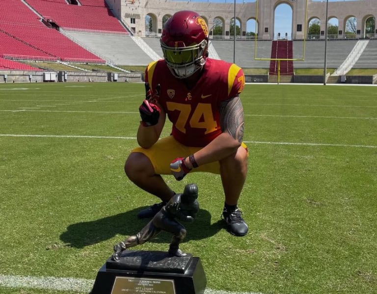 2024 OL Justin Tauanuu discusses his meaningful recent offer from USC ... 2024 OL Justin Tauanuu discusses his meaningful recent offer from USC ...