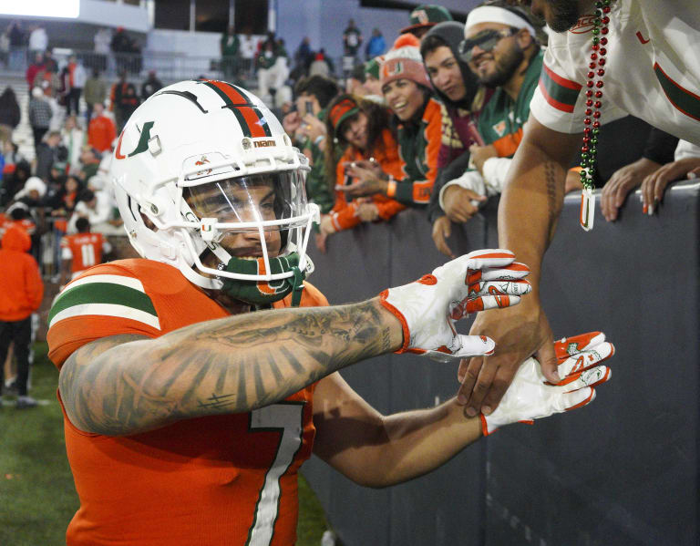 Miami Football: Xavier Restrepo Named ACC Wide Receiver of the Week ... Miami Football: Xavier Restrepo Named ACC Wide Receiver of the Week ...