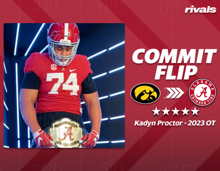 Five-star OL Kadyn Proctor commits to Alabama - TideIllustrated ... Five-star OL Kadyn Proctor commits to Alabama - TideIllustrated ...