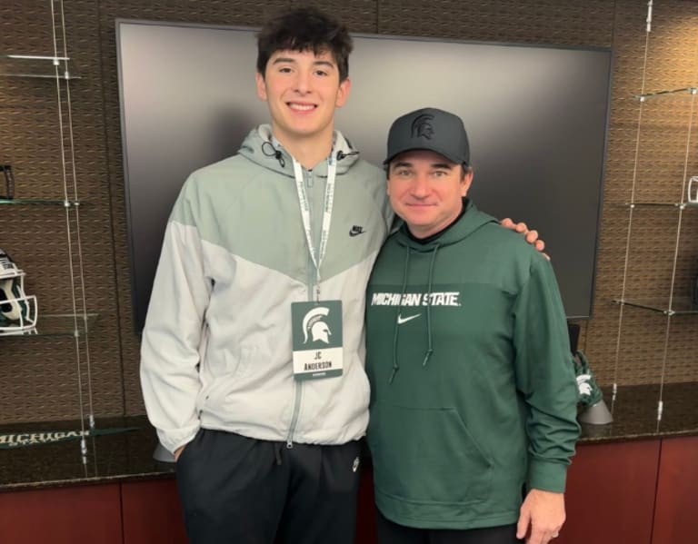 2026 four-star tight end JC Anderson enjoys Michigan State visit ... 2026 four-star tight end JC Anderson enjoys Michigan State visit ...