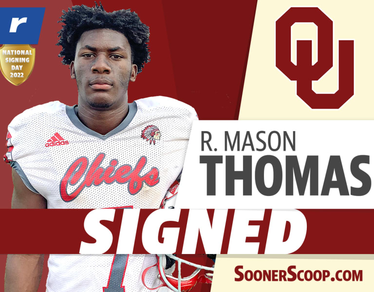 Commitment Breakdown: Three-star DE R Mason Thomas to Oklahoma - Rivals ... Commitment Breakdown: Three-star DE R Mason Thomas to Oklahoma - Rivals ...