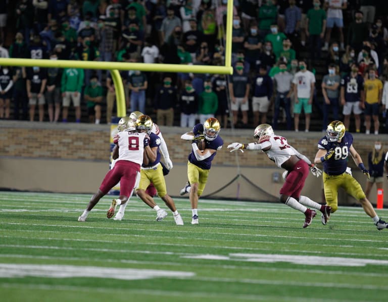 Ten Initial Thoughts: Notre Dame Football Runs Past Florida State, 42-26 Ten Initial Thoughts: Notre Dame Football Runs Past Florida State, 42-26