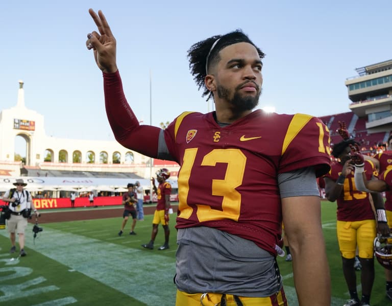 WATCH: USC QB Caleb Williams featured on College GameDay - TrojanSports WATCH: USC QB Caleb Williams featured on College GameDay - TrojanSports