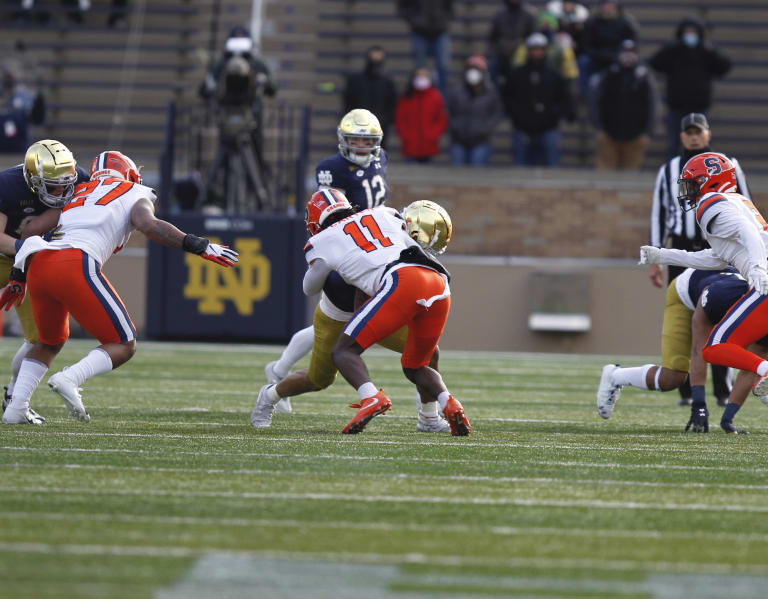 Initial Thoughts: Notre Dame Football Beats Syracuse On Senior Day ... Initial Thoughts: Notre Dame Football Beats Syracuse On Senior Day ...