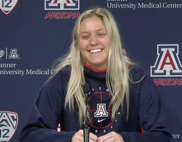 Top Takeaways Adia Barnes And Cate Reese Preview Arizonas Kansas Matchup Goazcats