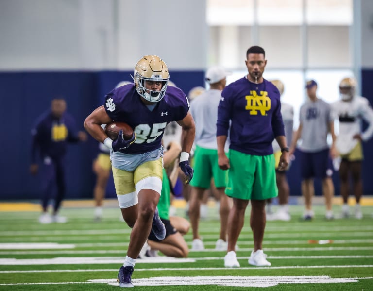 Freemans Evolution Is Loud And Clear As Notre Dame Opens Training Camp