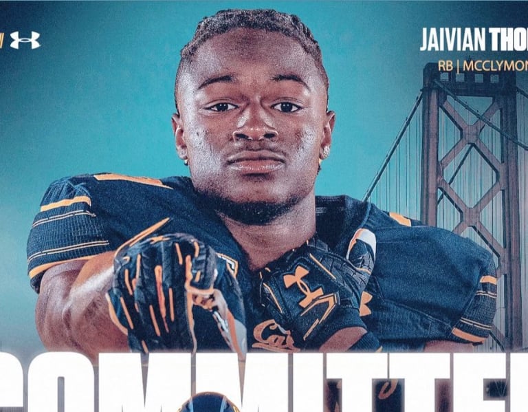 Cal lands commitment from 2023 McClymonds RB Jaivian Thomas ... Cal lands commitment from 2023 McClymonds RB Jaivian Thomas ...