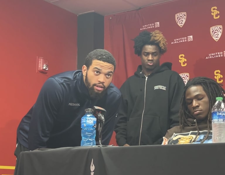 WATCH: QB Caleb Williams, USC teammates discuss loss to Washington ... WATCH: QB Caleb Williams, USC teammates discuss loss to Washington ...