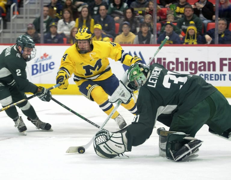 Michigan Hockey Notebook: Wolverines Spank Spartans, Win Michigan Hockey Notebook: Wolverines Spank Spartans, Win