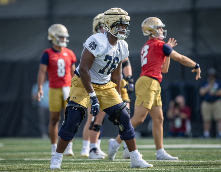 Notre Dame football injury report: OT Guerby Lambert out for spring ... Notre Dame football injury report: OT Guerby Lambert out for spring ...
