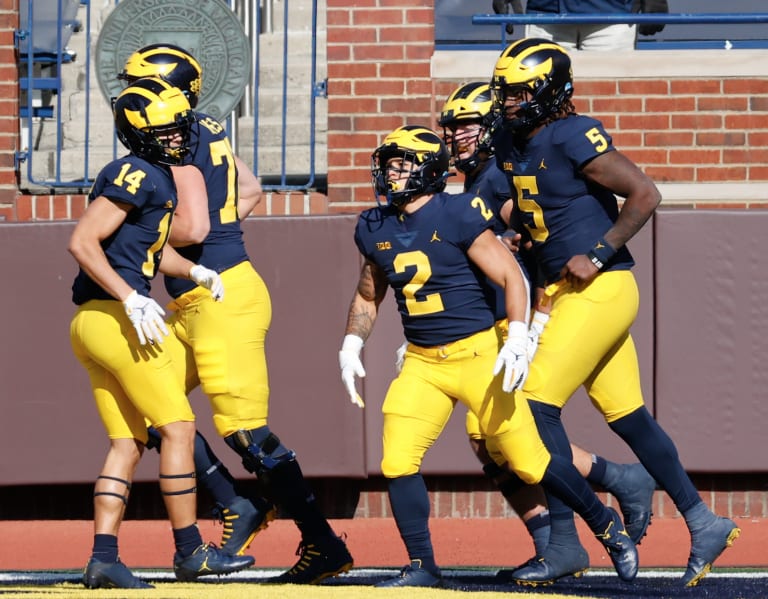 Michigan Wolverines Football Blake Corum Josh Ross Zak Zinter Talk Spring Practice More