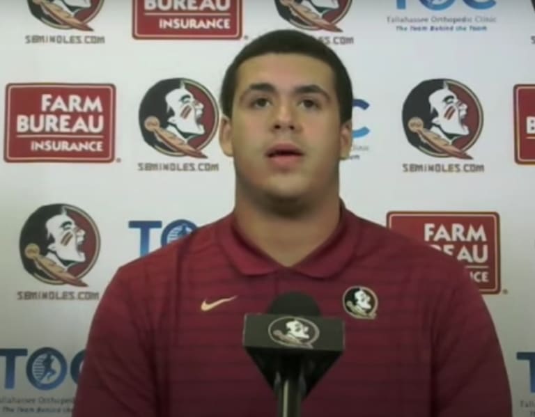 FSU true freshman OL Julian Armella meets with local media for first ... FSU true freshman OL Julian Armella meets with local media for first ...