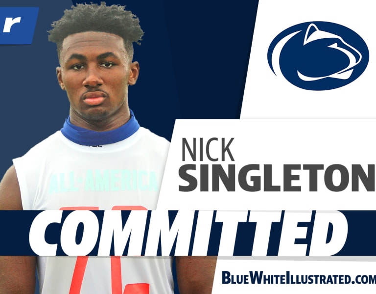 Commitment breakdown: Rivals250 RB Nick Singleton commits to Penn State Commitment breakdown: Rivals250 RB Nick Singleton commits to Penn State