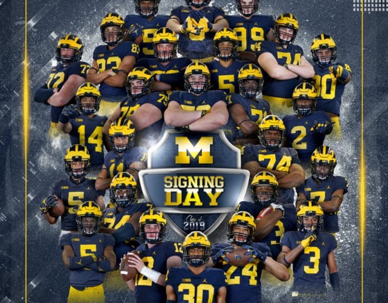 Michigan Football Recruiting: Recapping U-M's 2019 Class - Maize ... Michigan Football Recruiting: Recapping U-M's 2019 Class - Maize ...