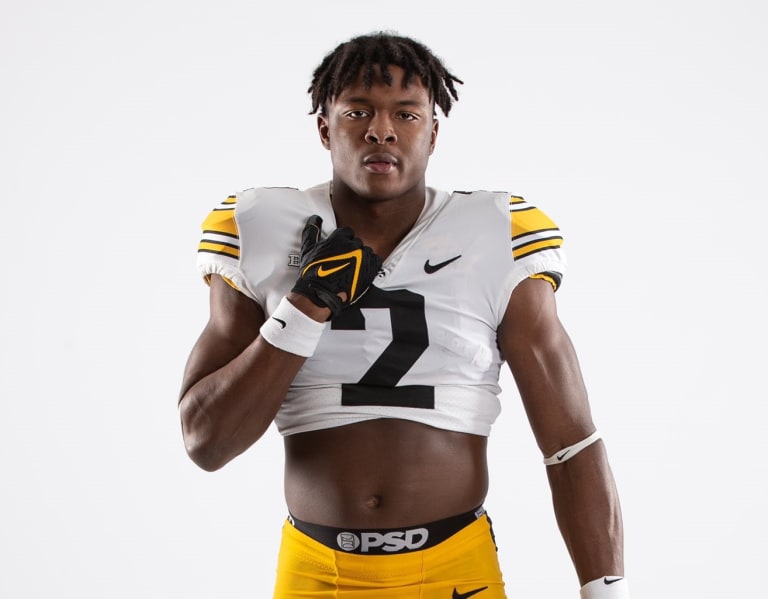 Kaleb Johnson, four-star running back, ready to report for the Iowa ... Kaleb Johnson, four-star running back, ready to report for the Iowa ...