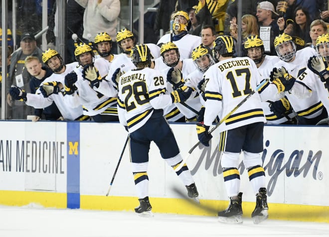 Maize&BlueReview - Michigan Wolverines Hockey: Weekend Review Vs. MSU Maize&BlueReview - Michigan Wolverines Hockey: Weekend Review Vs. MSU