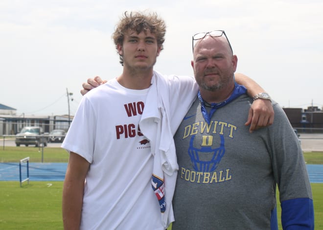 DeWitt tight end Dax Courtney commits to Arkansas - HawgBeat DeWitt tight end Dax Courtney commits to Arkansas - HawgBeat