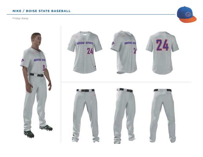 Boise State unveils new Baseball Uniforms - Blue-Turf Boise State unveils new Baseball Uniforms - Blue-Turf