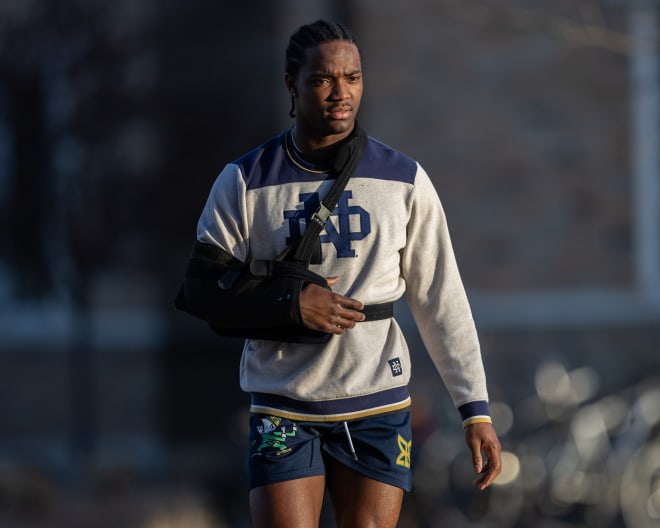 Recovery timeline revealed for Notre Dame CB Benjamin Morrison ... Recovery timeline revealed for Notre Dame CB Benjamin Morrison ...
