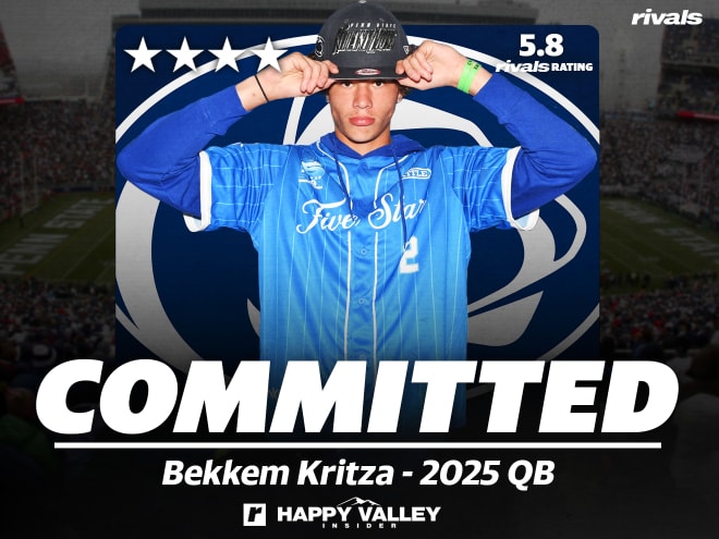 After weekend trip, four-star QB Bekkem Kritza picks Penn State ... After weekend trip, four-star QB Bekkem Kritza picks Penn State ...