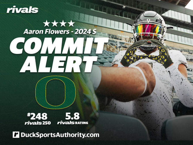 Oregon nabs commitment from four-star safety Aaron Flowers - Rivals ... Oregon nabs commitment from four-star safety Aaron Flowers - Rivals ...