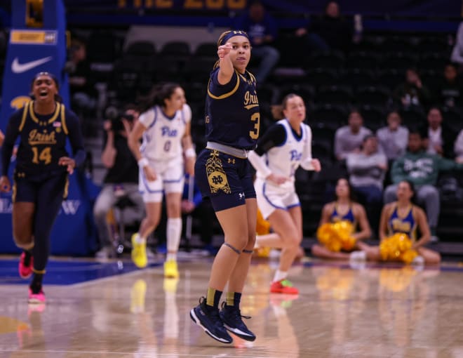 Foul mood averted as Notre Dame WBB team escapes upset at Pitt ... Foul mood averted as Notre Dame WBB team escapes upset at Pitt ...