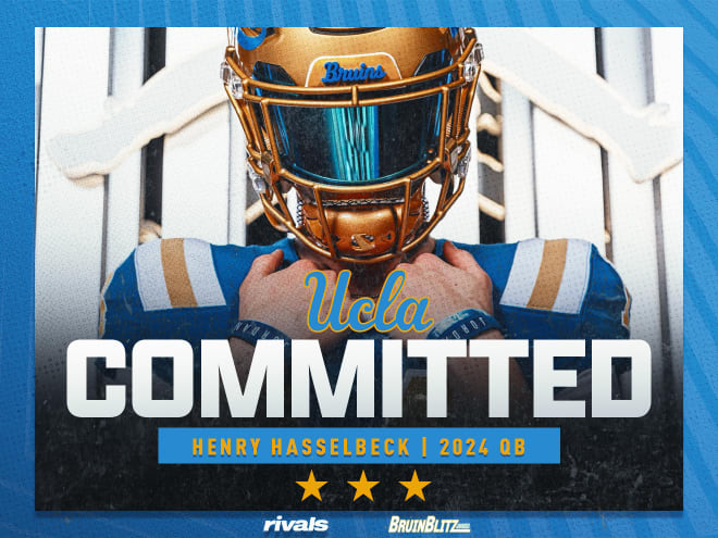 Quarterback Henry Hasselbeck commits to UCLA BruinBlitz UCLA Bruins Football Basketball Recruiting