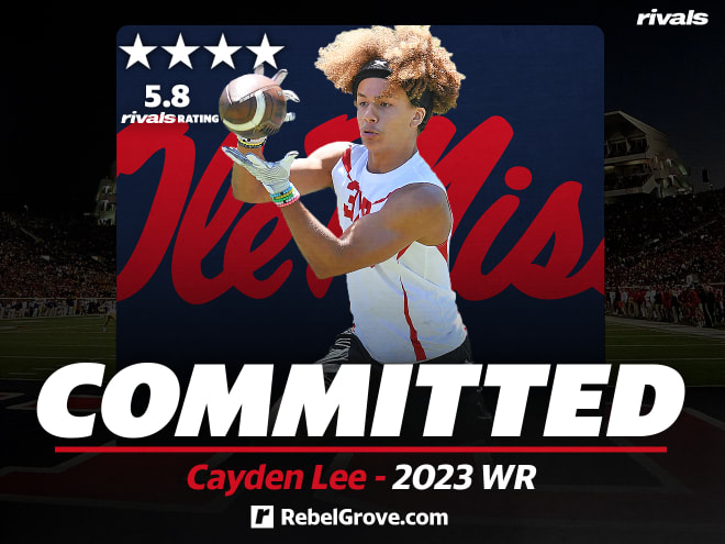 Commitment Breakdown Four star WR Cayden Lee to Ole Miss Rivals Football Basketball Recruiting